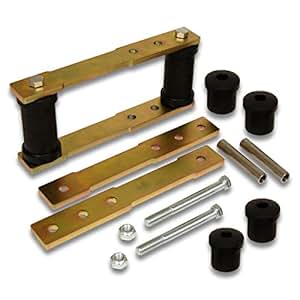 Amazon.com: 1" to 4" Adjustable 3-Position Rear Leaf Spring Shackle ...