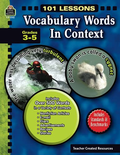 101 Lessons: Vocabulary Words in Context: Vocabulary Words in Context ...