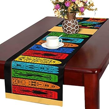 Amazon.com: Day of the Dead Dia De Los Muertos Table Runner Celebration ...