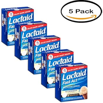 Amazon.com: LACTAID FAST ACT CHEWABLE BOX 0N 32: Health & Personal Care