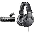 Amazon.com: Audio-Technica AT2040 Hypercardioid Dynamic Podcast Microphone (at 2040), XLR,Black ...