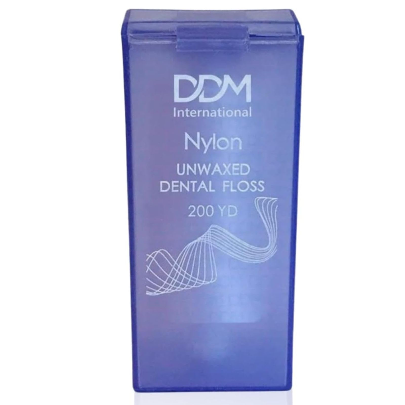 DDM International Nylon Unwaxed Dental Floss - with Dispenser Box 200 ...