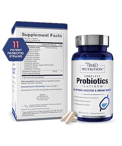 1MD Nutrition Complete Probiotics Platinum - w/Prebiotics and ...