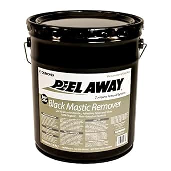 Dumond Chemicals, Inc. 0777 Peel Away Black Mastic Remover, 5 Gallon ...