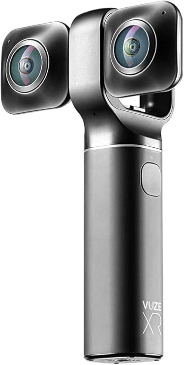 Amazon | Vuze XR Dual VR Camera 5.7K 超高画質全天球VRデュアルカメラ (黒) | ビデオカメラ 通販