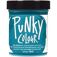Amazon.com : jerome russell Punky Hair Color Creme, Turquoise, 3.5 ...