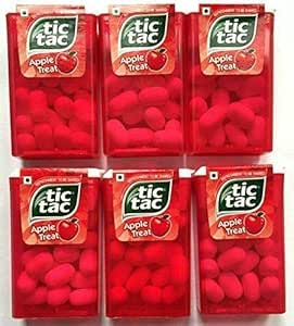 Amazon.com : Tic Tac Apple Treat - 10.2g (Pack of 12) : Grocery ...