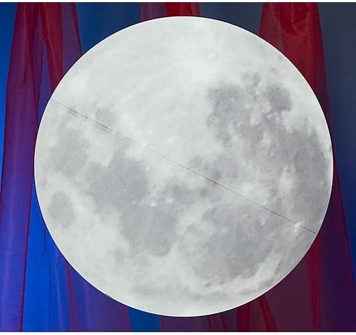 Amazon.com: Moon Standee Party Prop Standup Photo Booth Prop Background ...