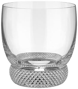 Amazon.com | Villeroy & Boch Octavie Crystal Double Old-Fashioned Glass ...