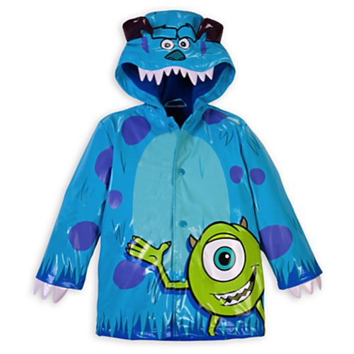 Mua Disney Pixar Monsters Inc. Hooded Rain Jacket Coat Wear Sulley Mike ...