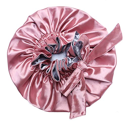 Satin Night Sleep Night Cap for Women Lady Girls,Adjustable Extra Large ...