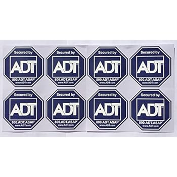 Amazon.com: ADT Window Sticker Decal, Authentic …: Camera & Photo