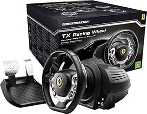 Amazon.com: Thrustmaster TX Racing Wheel Ferrari 458 Italia Edition ...