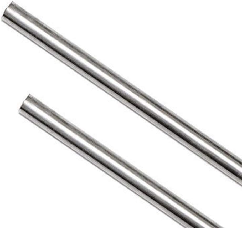 LOKIH 2pcs Longitud 600 mm de Aluminio Redondo sólido de Rod Torno ...
