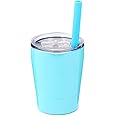 Amazon.com | Colorful PoPo Kids Stainless Steel Cup Lovely Small ...