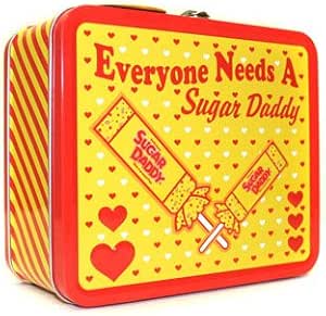 Amazon.com: Sugar Daddy Candy Vintage Style Lunchbox : Home & Kitchen