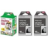 Amazon.com : Fujifilm Instax Mini Instant Film 2-PACK BUNDLE SET , Twin ...