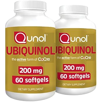 Amazon.com: Qunol Plus Ubiquinol CoQ10 200mg with Omega 3 Fish Oil ...
