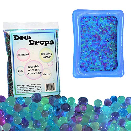 SENSORY4U Original Dew Drops Water Beads Plus Inflatable Bin 22 x 17 ...