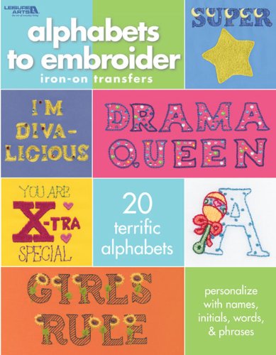 Alphabets to Embroider: Kooler Design Studio: 9781601406569: Amazon.com ...