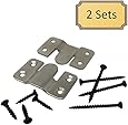 Amazon.com: Interlocking Z Clips for Flush Mounting Pictures, Head ...