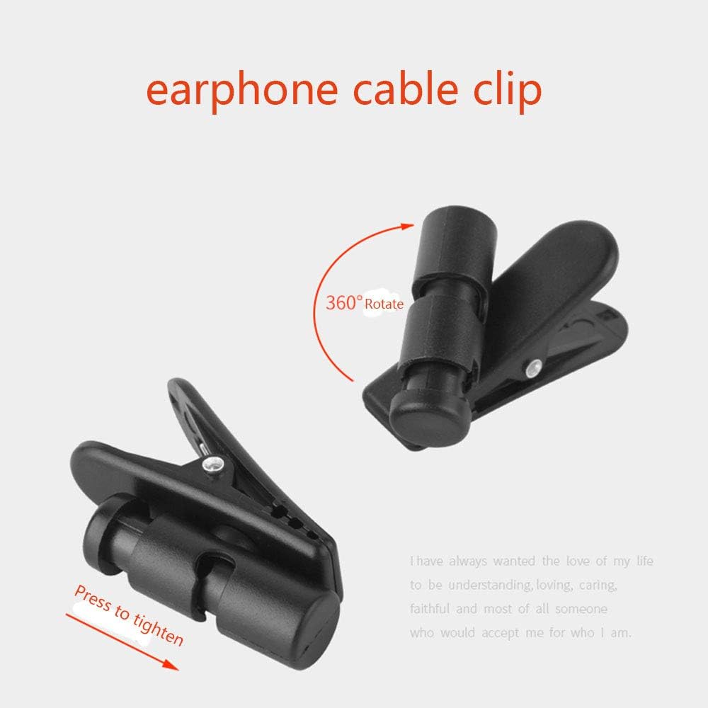 Amazon.com: Earbud Cord Clip,Ear Bud Clips Compatible with Sony ...