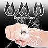 Gothic Stainless Steel Self Protection Knuckles Rings Cool Hidden Black ...
