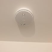 Aico EI141RC Mains Ionisation Smoke Alarm with 9V Battery Back-up ...