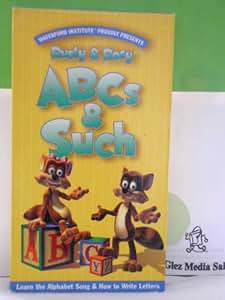 Amazon.com: Rusty & Rosy:Abc's & Such [VHS]: Ages 2-6: Movies & TV