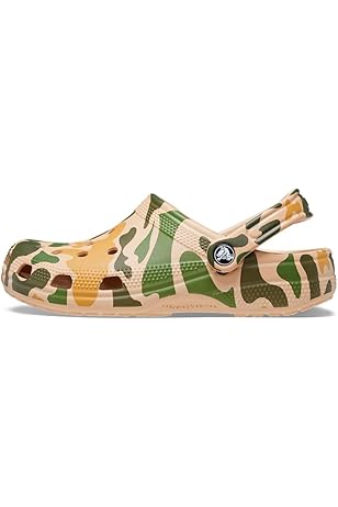 Unisex-Adult Classic Printed Camo Clog