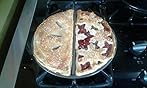 Amazon.com: Chicago Metallic Professional Non-Stick Split Decision Pie ...
