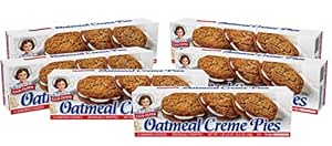Little Debbie Oatmeal Creme Pies 12 Count Box (2 Boxes) 16.2 OZ: Amazon ...