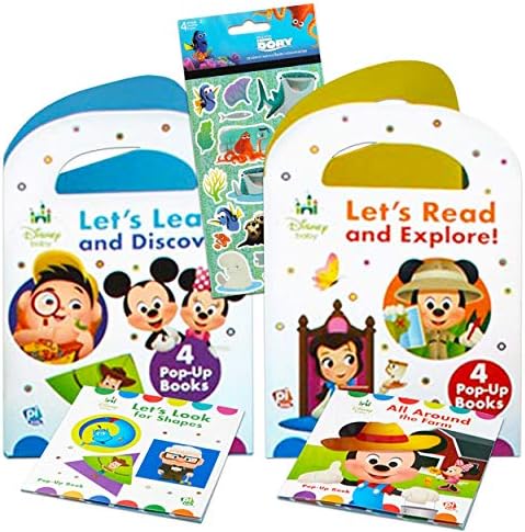 Disney Baby Pop Up Books Set Disney Bedtime Storybook Bundle ~ 8 Pack ...