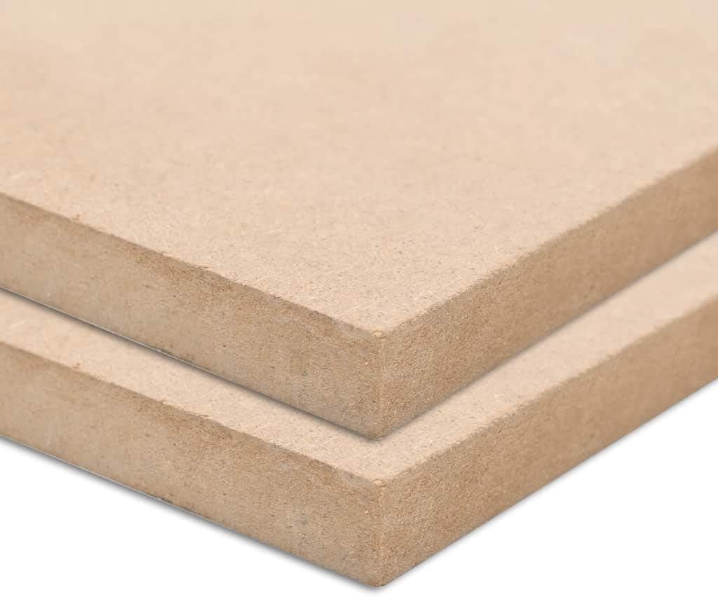vidaXL 2x MDF Platten 120x60 cm 12 mm Mitteldichte Faserplatte Holzzuschnitt: Amazon.de: Baumarkt