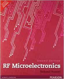 RF Microelectronics: BEHZAD RAZAVI: 9789332518636: Amazon.com: Books