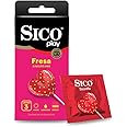 Sico Play, Condón de látex texturizado sabor fresa 3 piezas : Amazon.com.mx: Salud y Cuidado ...