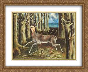 Amazon.com: The Wounded Deer (Little Deer) 2X Matted 34x28 Large Gold ...