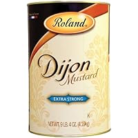 Amazon.com : Roland Dijon Mustard from France, 9.25-Pound Can : Grocery ...