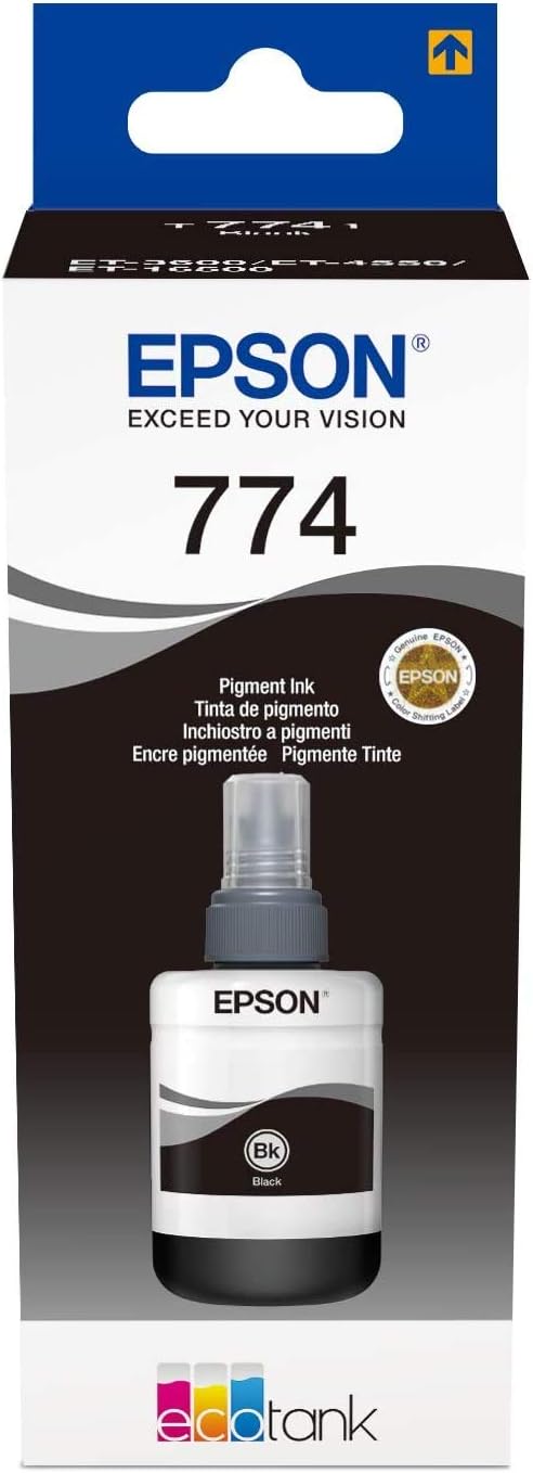 Epson EcoTank T7741 Ink Bottle 140ml, Black – BigaMart