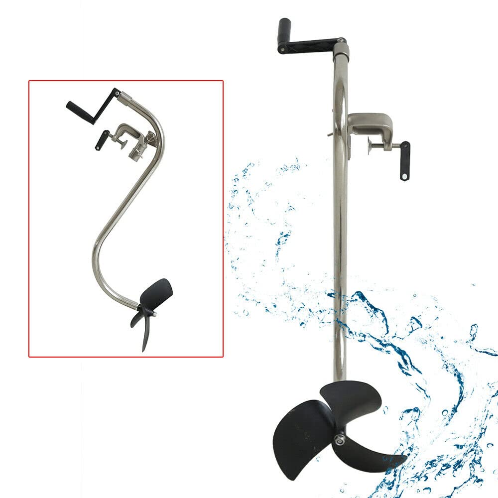 Mua BJTDLLX Hand Operated Boat Propeller, Hand Crank Outboard Motor ...