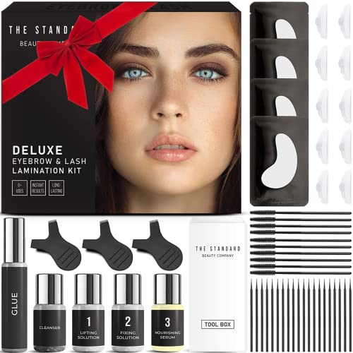 The Standard Beauty Co. Deluxe Brow Lamination & Lash Lift Kit | 2-in-1 ...