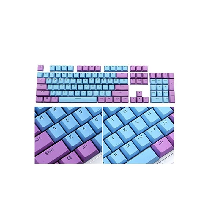 Buy Buyeverything PBT Double Shot Keycap Set with Key Puller - 104 ...