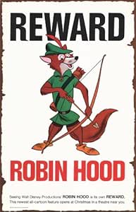 Robin Hood Poster Movie C 11x17 Roger Miller Brian Bedford Monica Evans ...