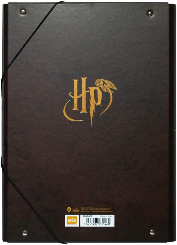Grupo Erik – Official Harry Potter Folder – A4 Elastic Folder – BigaMart