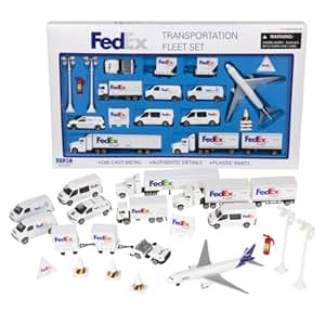 Amazon.com: FedEx Transportation Fleet Set - Ground, Express, Freight ...