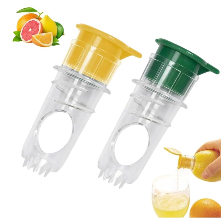Lemon Mini Squeezer, 2025 New Screw Top Lemon Juicer Mini Manual Lemon ...