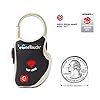 eGeeTouch Smart Travel Padlock with Patented Dual Access Technologies ...