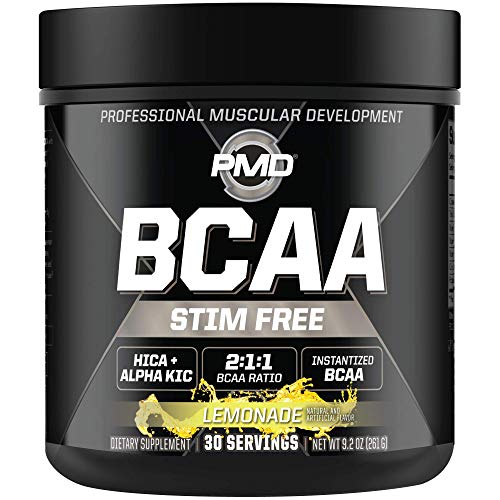 PMD Sports BCAA Stim-Free Amino Acids - Better Workout Performance ...