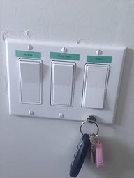 Amazon.com : Magnetic Key Holder for Light Switch by MAGKEY Company ...