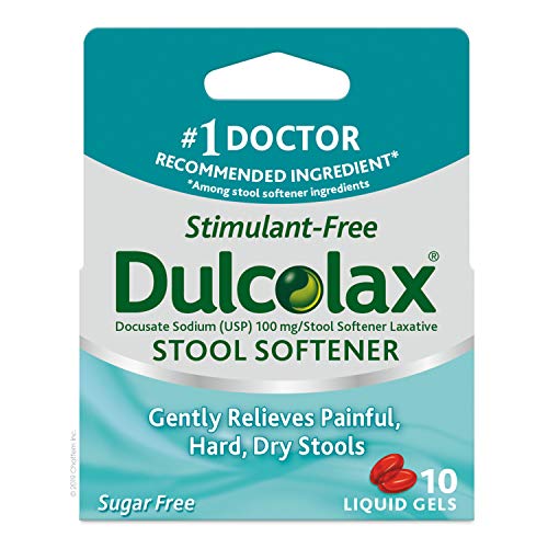 DulcoEase Stool Softener, 10 Liquid Gels in Kuwait | Whizz Laxatives